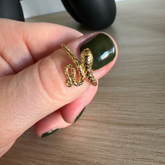 Jewelry | Snake Statement Gold Plated Ring | Poshmark
